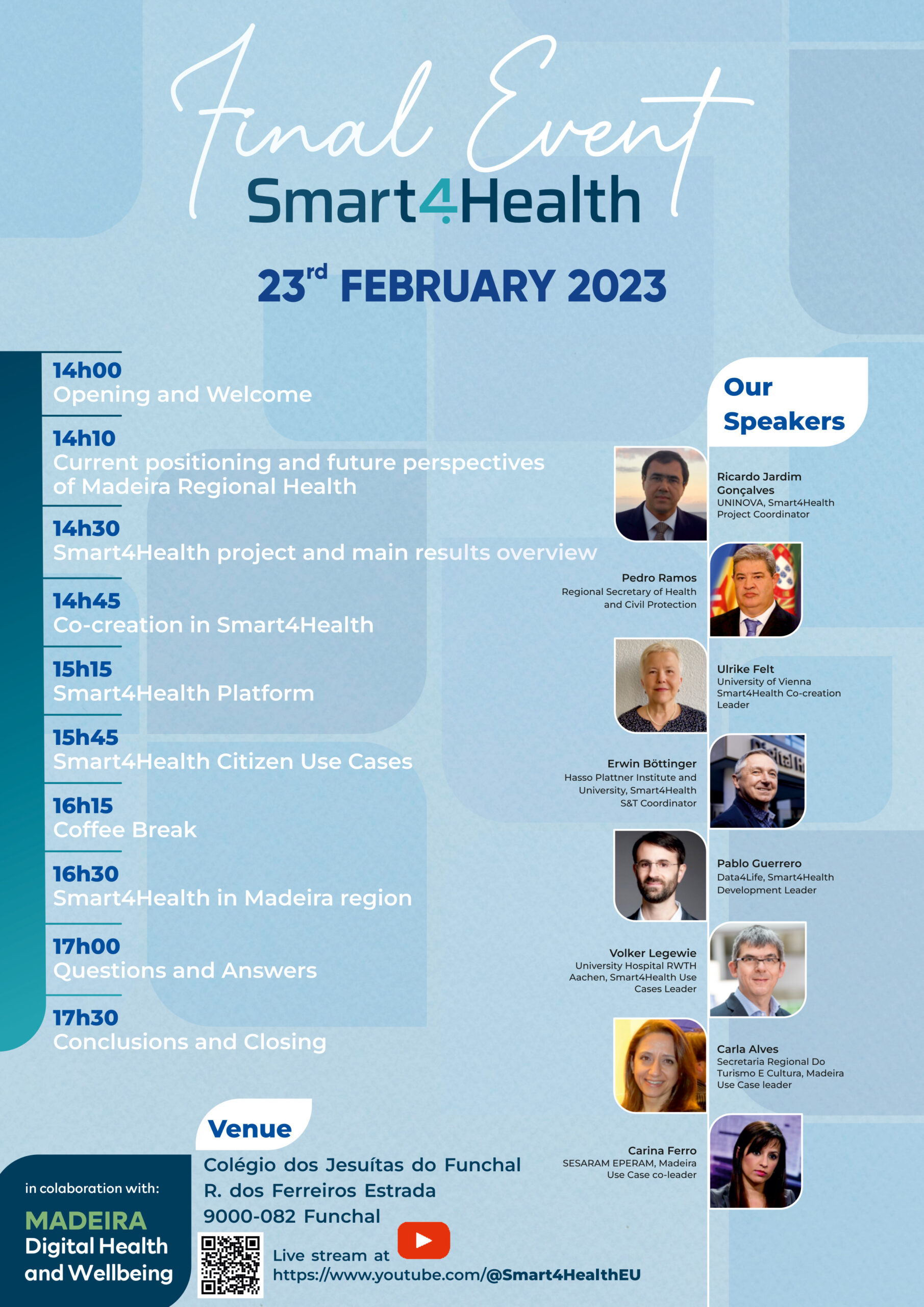 Smart4Health Final Event - 23rd February 2023 - Smart4Health
